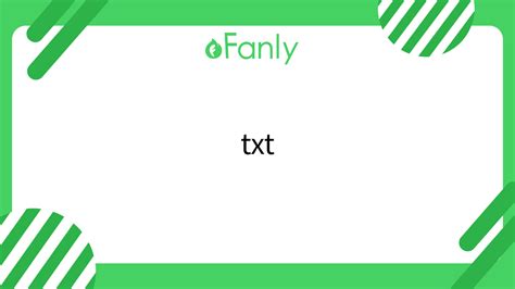 Txt Fanlyファンリー