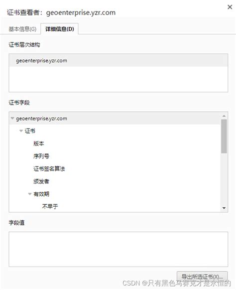 安装自签名证书到本地根证书安装到本地 Csdn博客