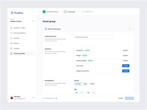Asset Group Setup 2 3 By Mateusz Wozniak For Widelab On Dribbble