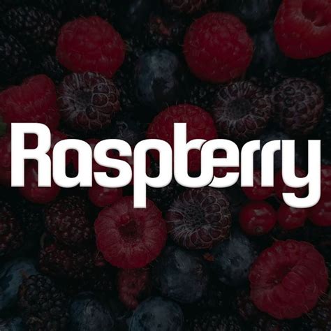 Raspberry Font