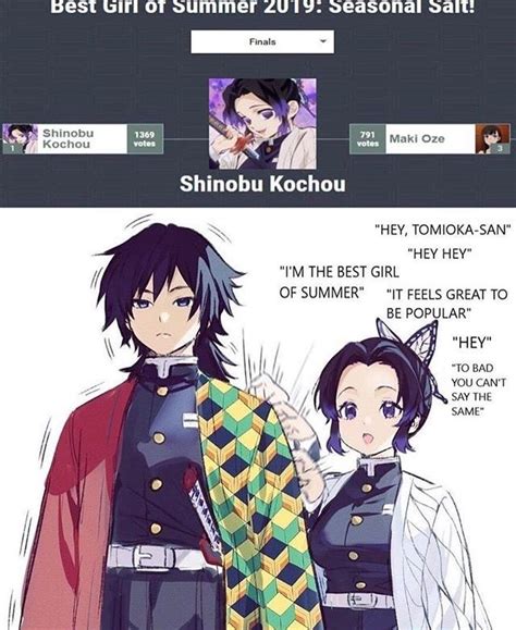 Giyuu And Shinobu Demon Slayer Giyuu X Shinobu Shinobu Kanao And