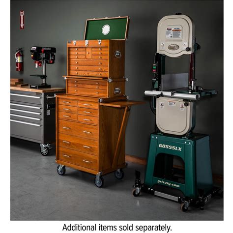 26 Series 3 Large Drawer Red Oak Mid Riser Grizzly Industrial