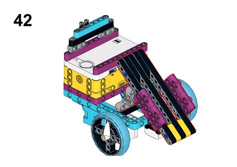Lego Education Make It Up Robot Dropping Cube