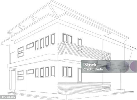 건물 프로젝트의 3d 그림 건설 산업에 대한 스톡 벡터 아트 및 기타 이미지 건설 산업 산업 와이어 프레임 모델 Istock