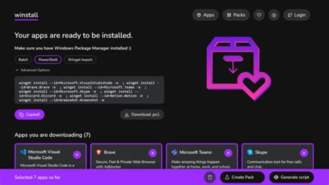 Tip Use Winstall And Winget To Bulk Install Apps