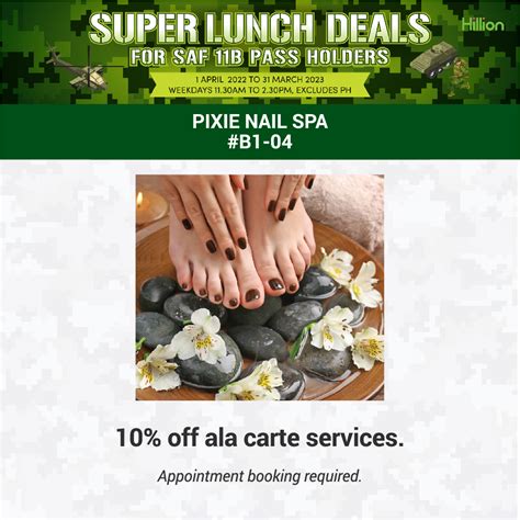 Pixie Nail Spa Hillion Mall Singapore