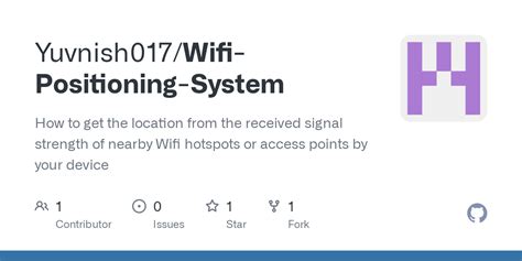 GitHub Yuvnish Wifi Positioning System How To Get The Location From The Received Signal