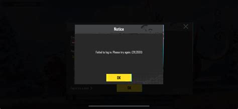 Failes Login Pubg Mobile