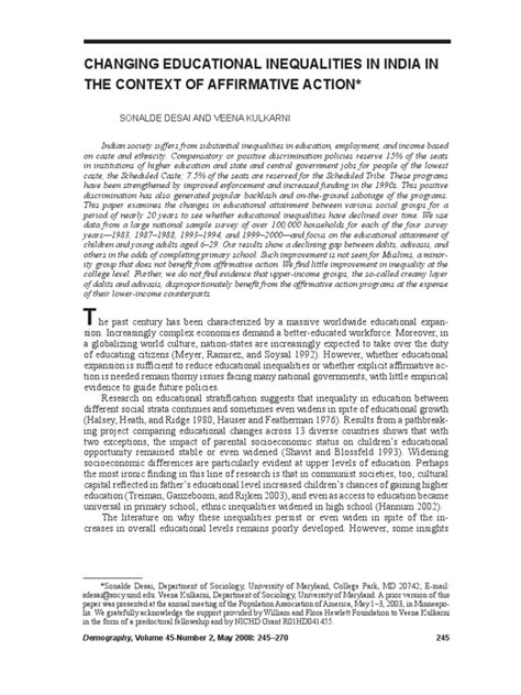 Desai And Kulkarni 2008 Pdf Dalit Logistic Regression