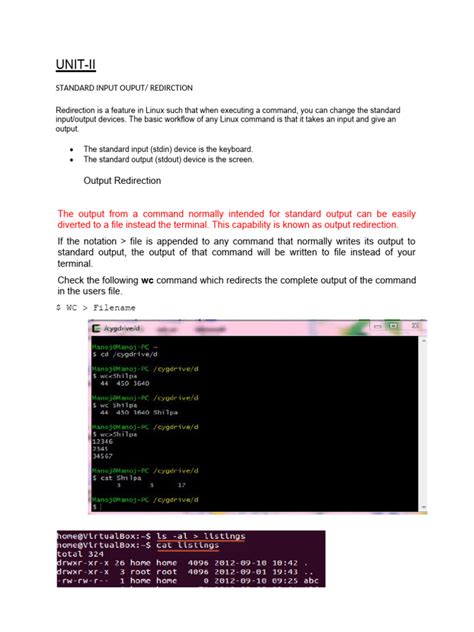 Linux Unit 2 Pdf Computer File File System