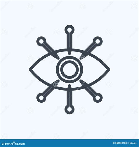 Icon Data Visualization Suitable For Data Analytics Symbol Line Style Simple Design Editable