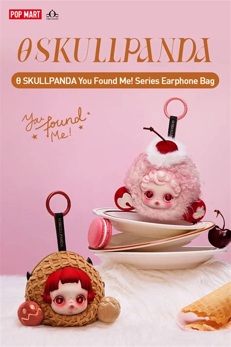 Skullpanda You Found Me！series Earphone Bag Pop Mart Thailand