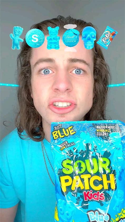 Giant Blue Candy Asmr In 2025 Candy Videos Satisfying Eats Slime Asmr Food