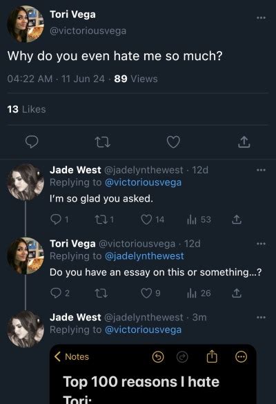 Jade X Tori On Tumblr