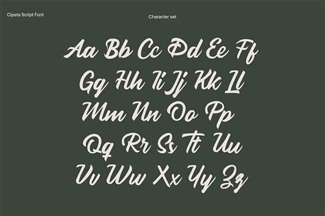 Cipsta Script Font By Ryan Rivaldo Vierra On Dribbble