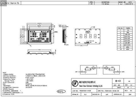 Customized Lcm Va Negative Cob Cog Lcd Module Segment Display For Battery Energy Storage System