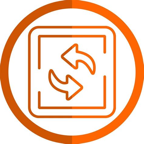 Girar Flecha Vector Icono Diseño 28017662 Vector En Vecteezy