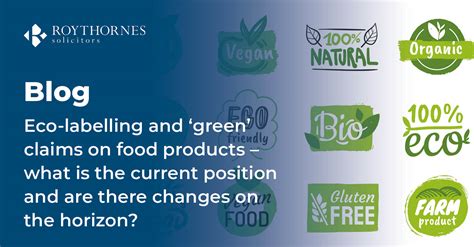 Eco Labelling And Green Claims On Food Products What Is The Current