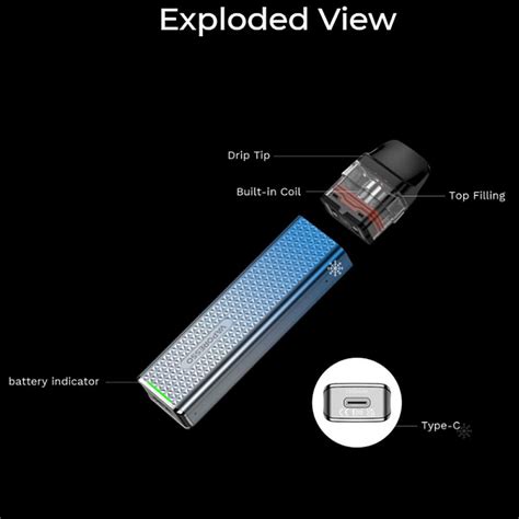 Kit Xros 3 Mini Vaporesso Sky Blue Voore Ro