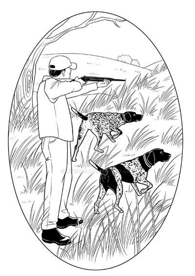 Commission German Short Haired Pointer Mascot By Tireimisu On Deviantart