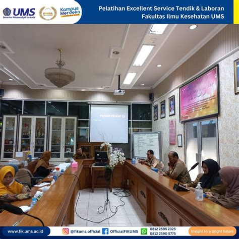 Pelatihan Excellent Service Bagi Tendik Dan Laboran Fik Ums Oleh Bpsdm