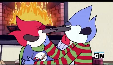 Regular Show Mordecai And Margaret Kiss