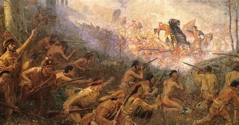 Ripples From La Prairie Voyageur Canoes General Braddocks Defeat A