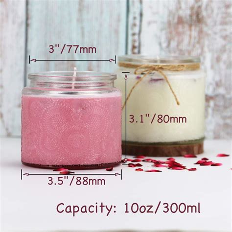 Recipiente Para Velas De Vidr B08615xkpf