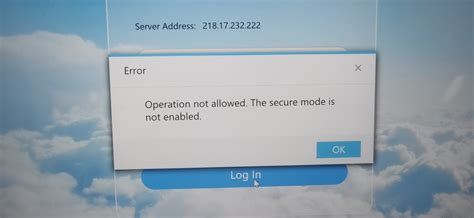 Workspace客户端登录异常（the Secure Mode Is Not Enabled） 知了社区