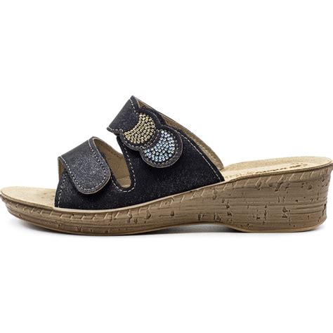 Inblu Black Γυναικείες Ανατομικές Παντόφλες Μαύρες (26923B03) - GLAMI.gr