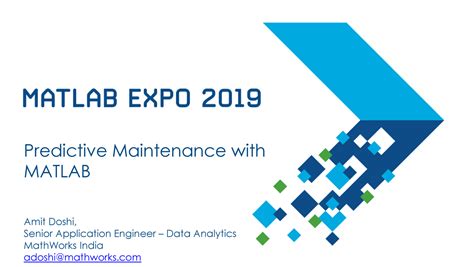Predictive Maintenance Matlab © 2015 The Mathworks Inc 1 Predictive