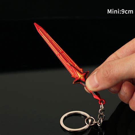 Metal Comet Sword Keychain Williammetalblade