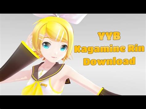 Kagamine Rin Mmd Model Position Model Parts In PMDE Using A