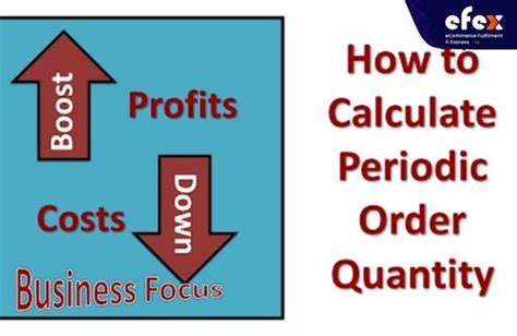 What Is Period Order Quantity Formula And Example
