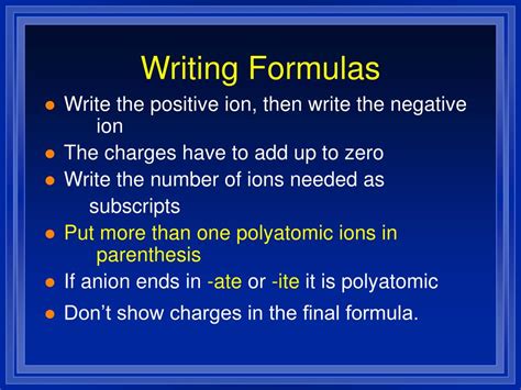 PPT Polyatomic Ions PowerPoint Presentation Free Download ID