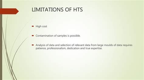 High Throughput Screening Pptx Chemistry Science