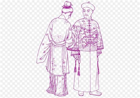 矢量清朝人物png图片素材下载图片编号9744622 Png素材网