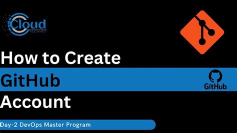 Day2 Part3 Git How To Create Github Account Youtube