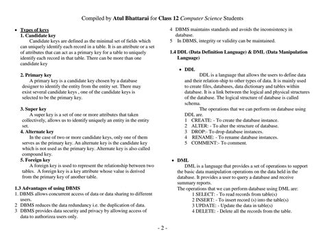 SOLUTION Unit Dbms Studypool