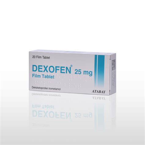 Dexofen 25 Mg Tablet Atabay