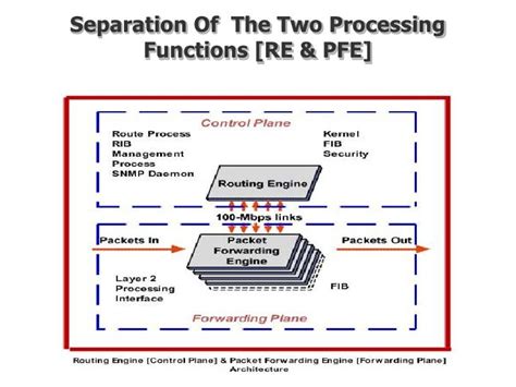 routing engine packet forwerding engine hardware architecture