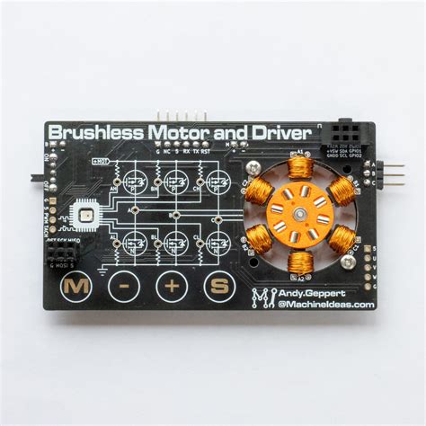Gallery Brushless Motor And Driver Business Card Kit Hackaday Io