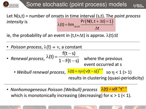 Ppt Unsteady Volcanic Modelling Powerpoint Presentation Free Download Id4433220