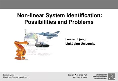 Ppt Non Linear System Identification Possibilities And Problems Powerpoint Presentation Id