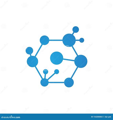 Molecular Structure Chemical Atoms Vector Stock Vector Illustration Of Vector Concept 154280865