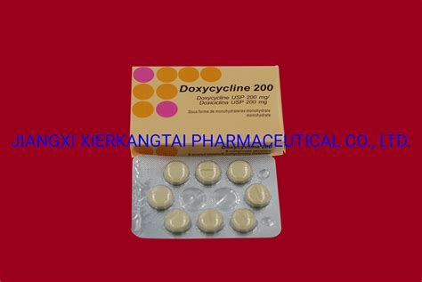 Doxycycline Tablet Mg GMP Certificated Doxycycline And GMP Certificated