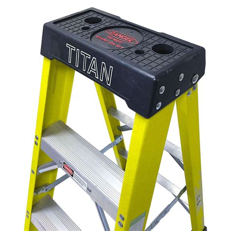 Type 1a Extra Heavy Duty Fiberglass Ladder 300 Pound Capacity