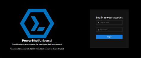 Powershell Universal V55
