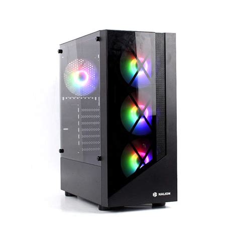 Case Gamer Halion Dragon Cr15 Con Fuente Halion