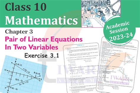 Ncert Solutions For Class 10 Maths Chapter 3 Exercise 3 1